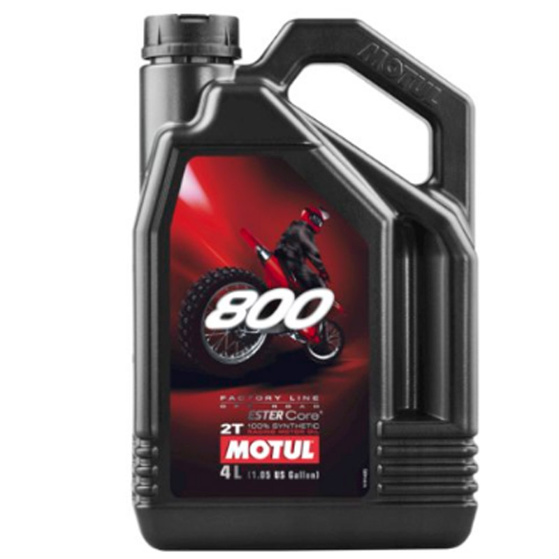 Aceite Motul 800v OFF ROAD 2T 4 Litros | Nilmoto