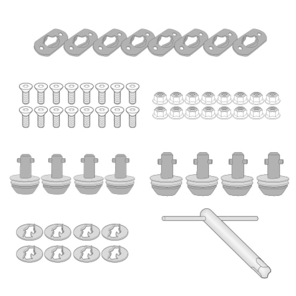 Kit rapid release BMW R1200GS / R1250GS 2013- | Nilmoto