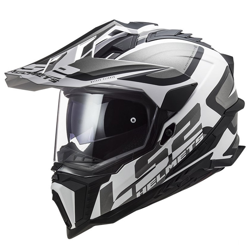 Casco LS2 Explorer Alter negro-blanco | Nilmoto