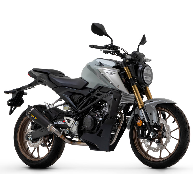 Escape Arrow Honda CB125R 21- XCone negro | Nilmoto