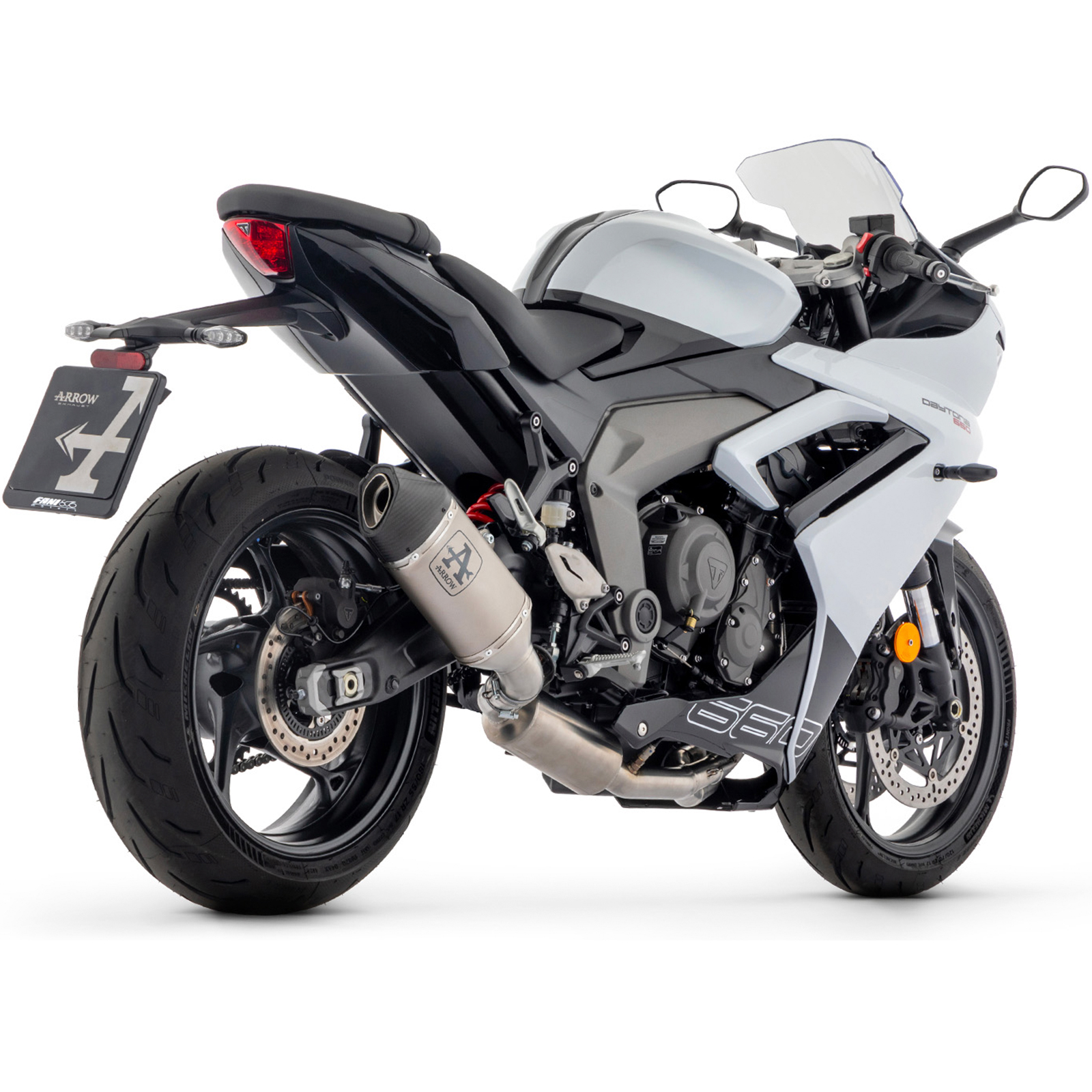 Escape completo titanio Arrow Veloce Triumph Daytona 660 24+ | Nilmoto