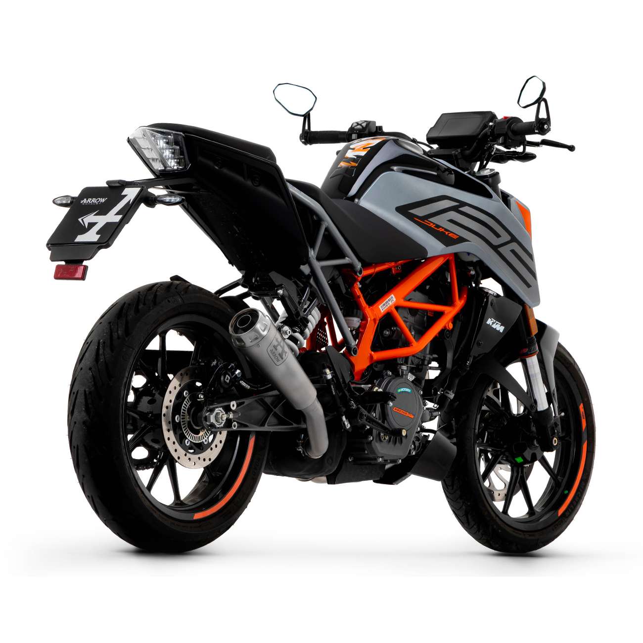 escape gp2 negro ktm duke 125-390 21- | Nilmoto