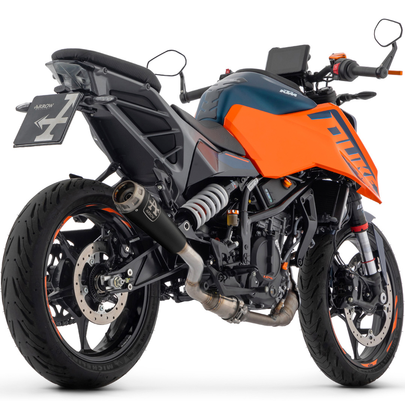 Escape Arrow Pro Race negro KTM Duke 125-390 24+ | Nilmoto