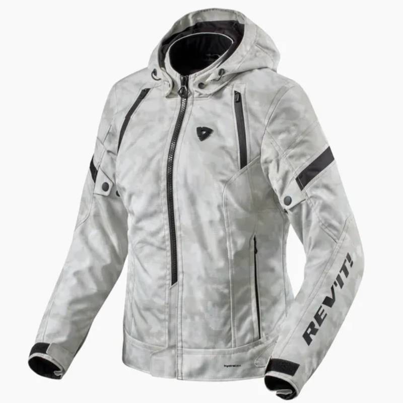 Chaqueta Revit Flare 3 H2O Mujer camuflaje gris-blanco | Nilmoto