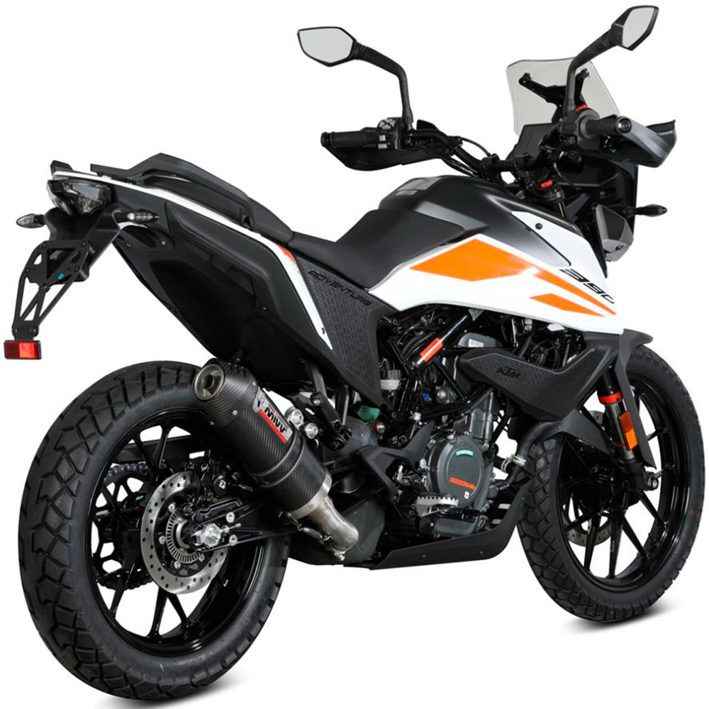 escape mivv oval carbono ktm 390 adventure 20- | Nilmoto