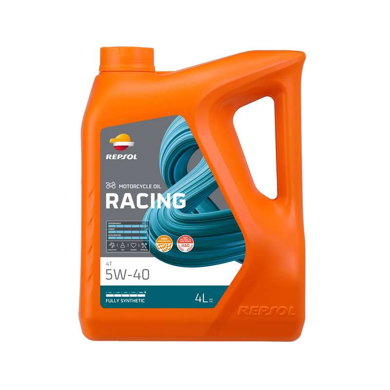 aceite repsol 4l racing 4t 5w-40 | Nilmoto