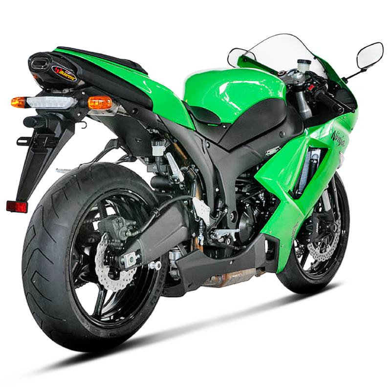 Escape Slip-on Akrapovic Kawasaki Ninja ZX-6R 2007-2008 | Nilmoto