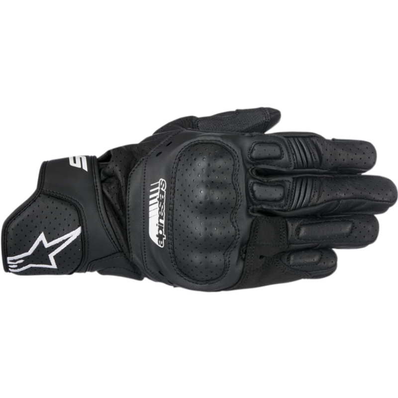 Guantes Alpinestars SP-5 LEATHER Negros | Nilmoto