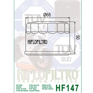 Filtro de aceite Hiflo HF147 para Kymco y Yamaha | Nilmoto