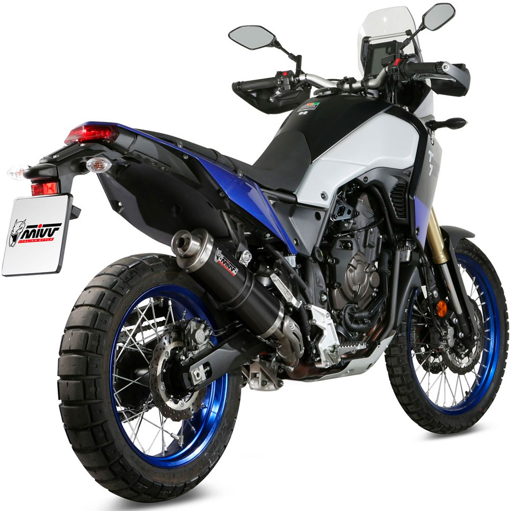 escape mivv oval negro yamaha ténéré 700 19- | Nilmoto
