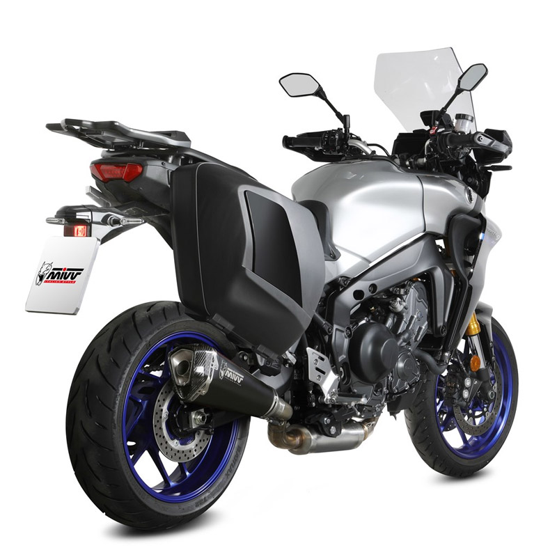 Escape Mivv Yamaha Tracer 9 21-24 Delta Race negro | Nilmoto