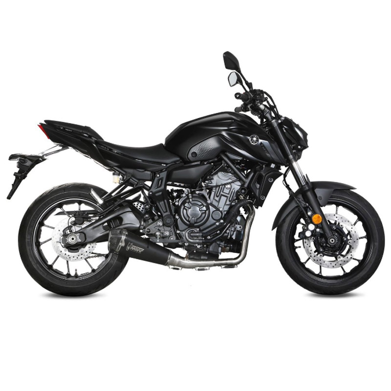 Escape Mivv delta race negro Yamaha MT07 21-24 | Nilmoto