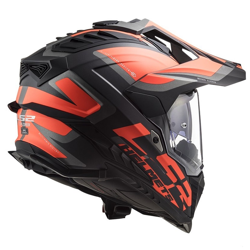 Casco LS2 Explorer Alter naranja | Nilmoto