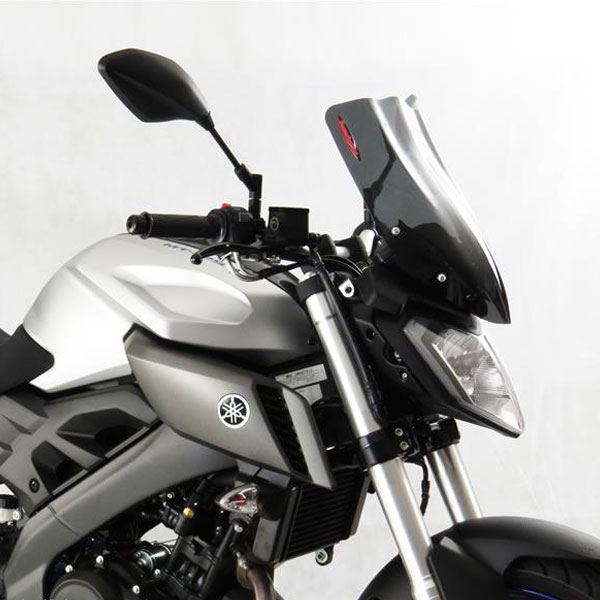 Cupula light Yamaha MT125 2014-2019 de Powerbronze (380mm) | Nilmoto