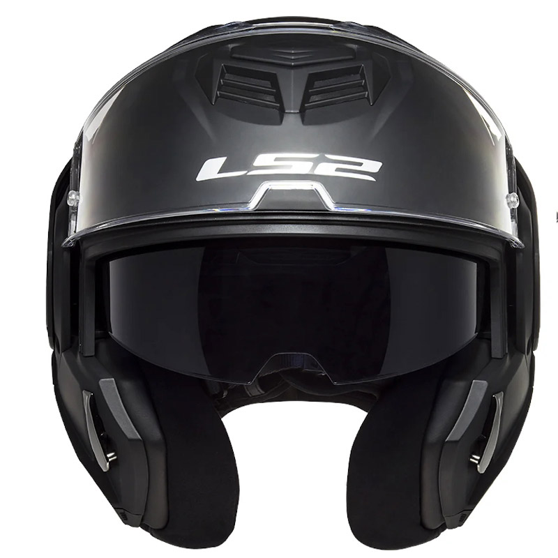 Casco LS2 Advant Solid negro mate | Nilmoto