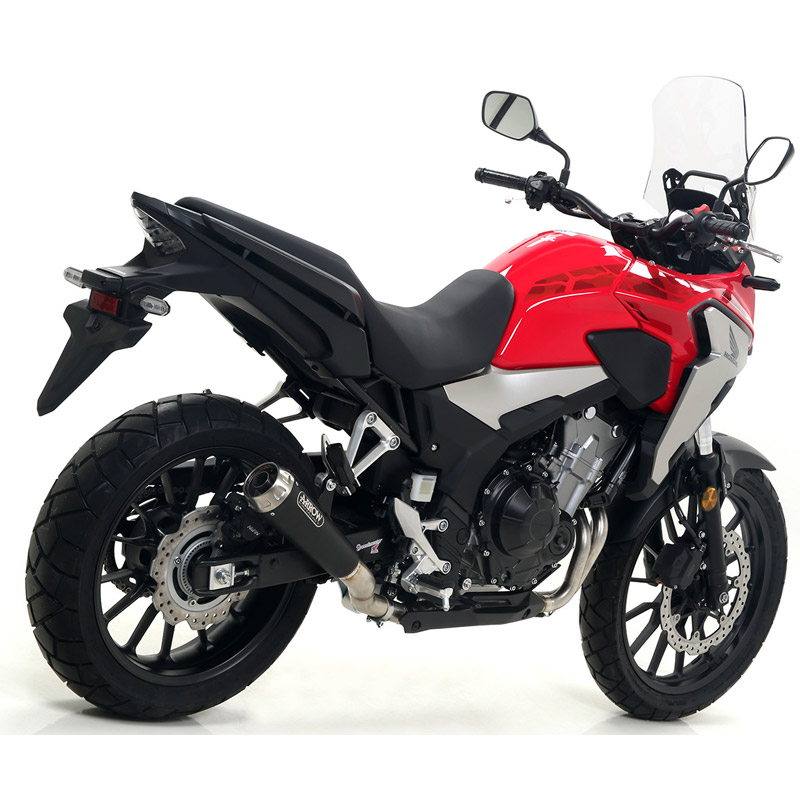 Escape Arrow Pro Race Honda CB500X 19-20 negro | Nilmoto