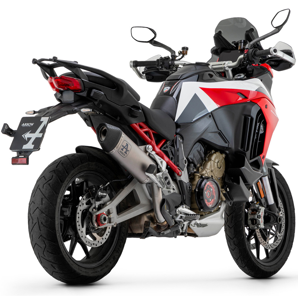 Escape racing veloce titanio negro Ducati Multistrada V4 21- | Nilmoto