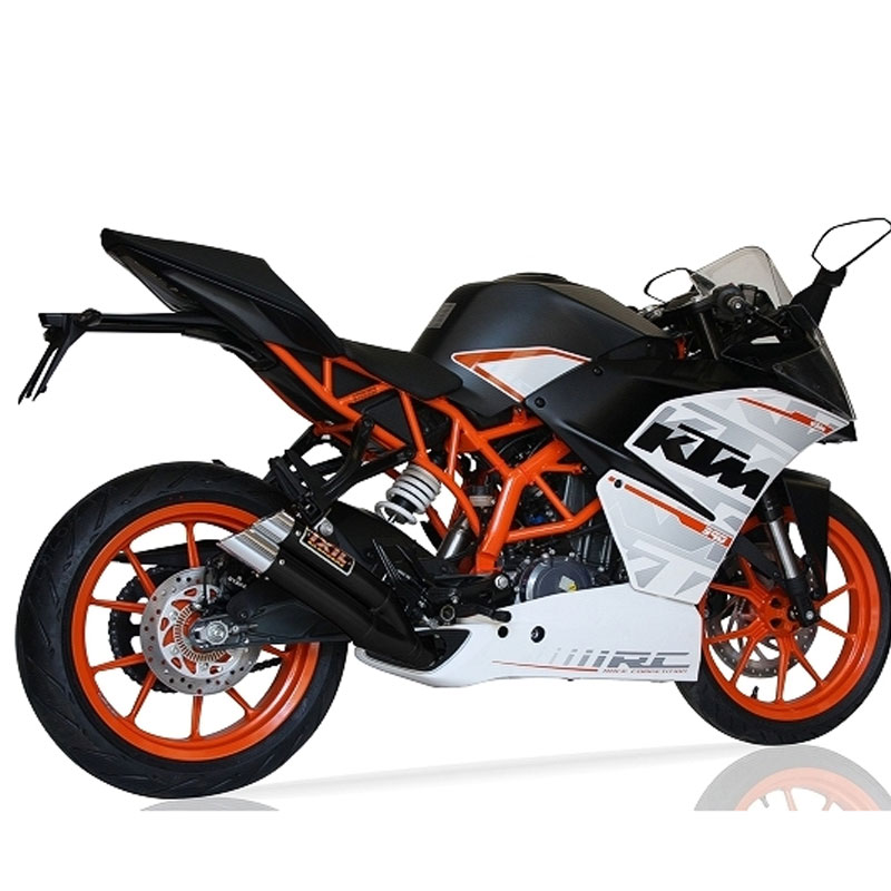 Escape acero negro Ixil L3XB KTM RC390 15-16 | Nilmoto